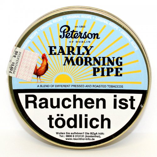 Peterson Early Morning Pipe 50g | BRINKMANNfinest - Steffen Brinkmann